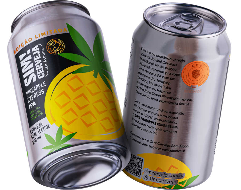 SIM! Cerveja - Pineapple Express IPA - Central da Cerveja