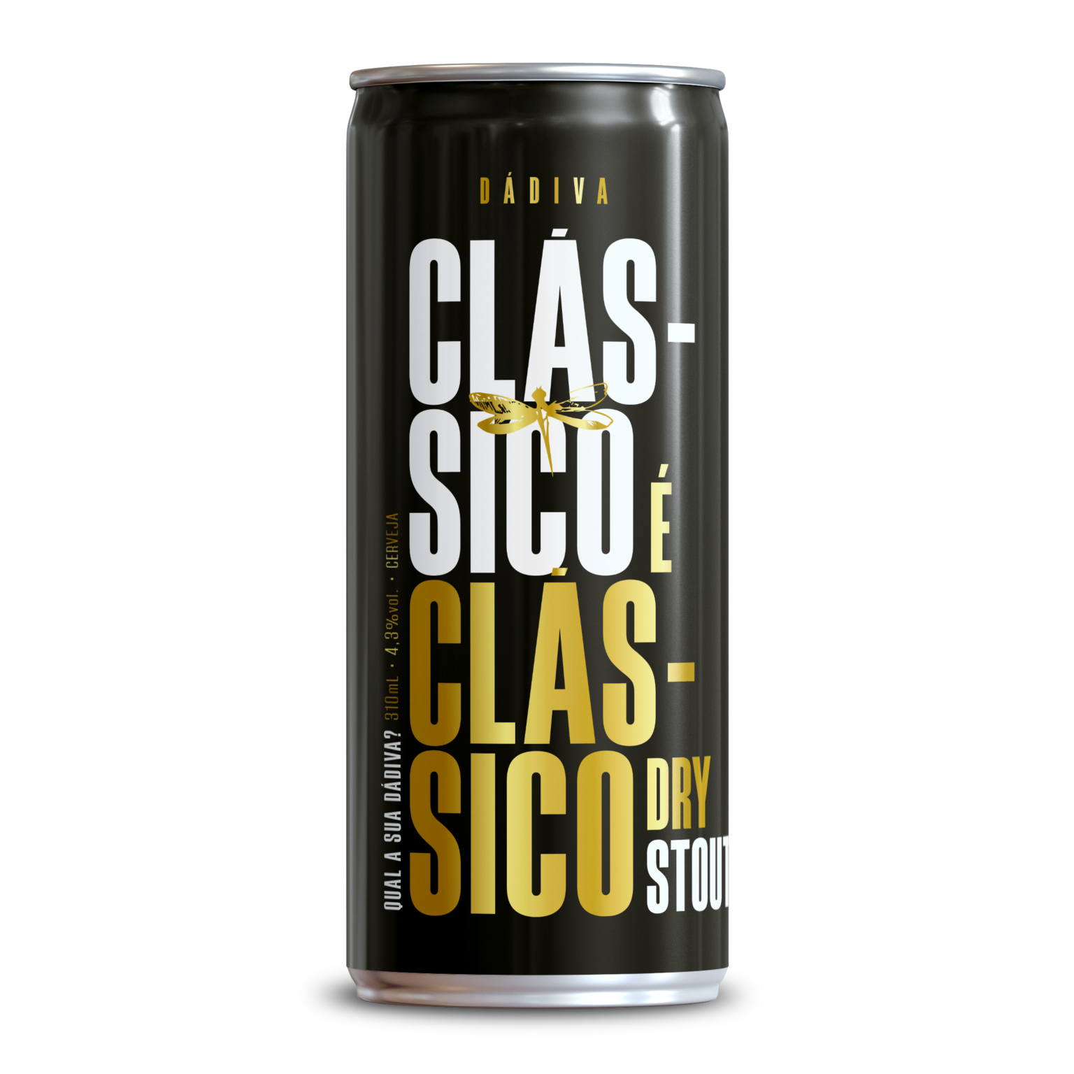 Dádiva Dry Stout - Clássico é Clássico - Central da Cerveja